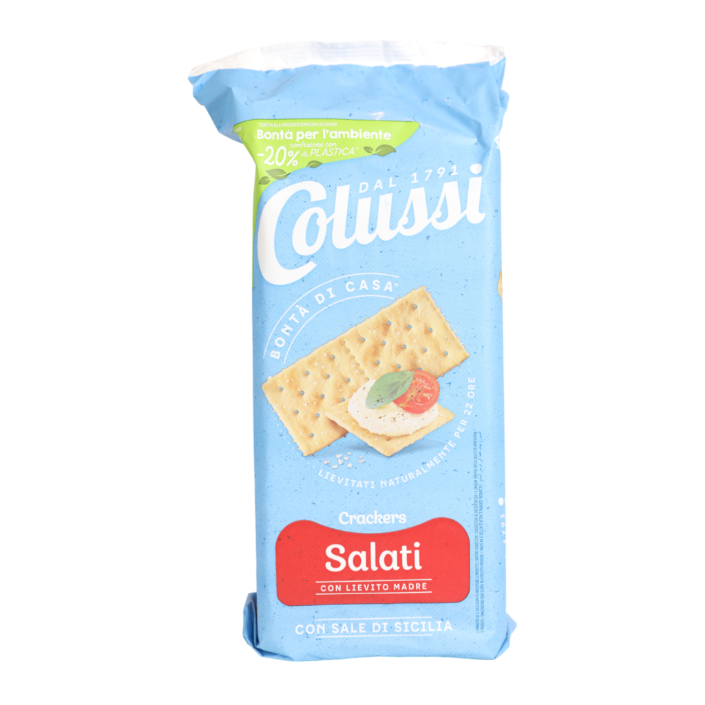 Colussi Pancolussi Salted Crackers - Leo’s Imports